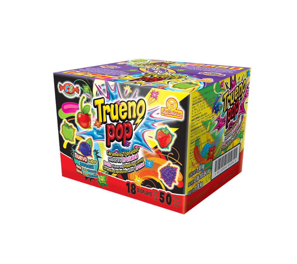 Trueno Pop – Candies Supplier Colombia – Proveedor de Dulces y Caramelos